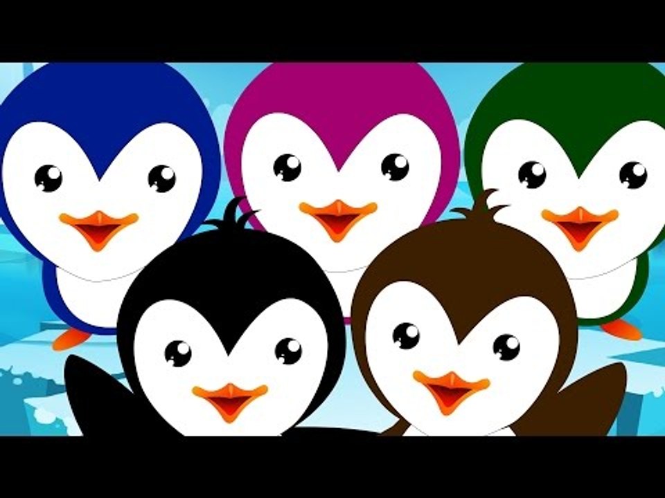 Five Little Penguins | Nursery Rhymes From Oh My Genius - video Dailymotion