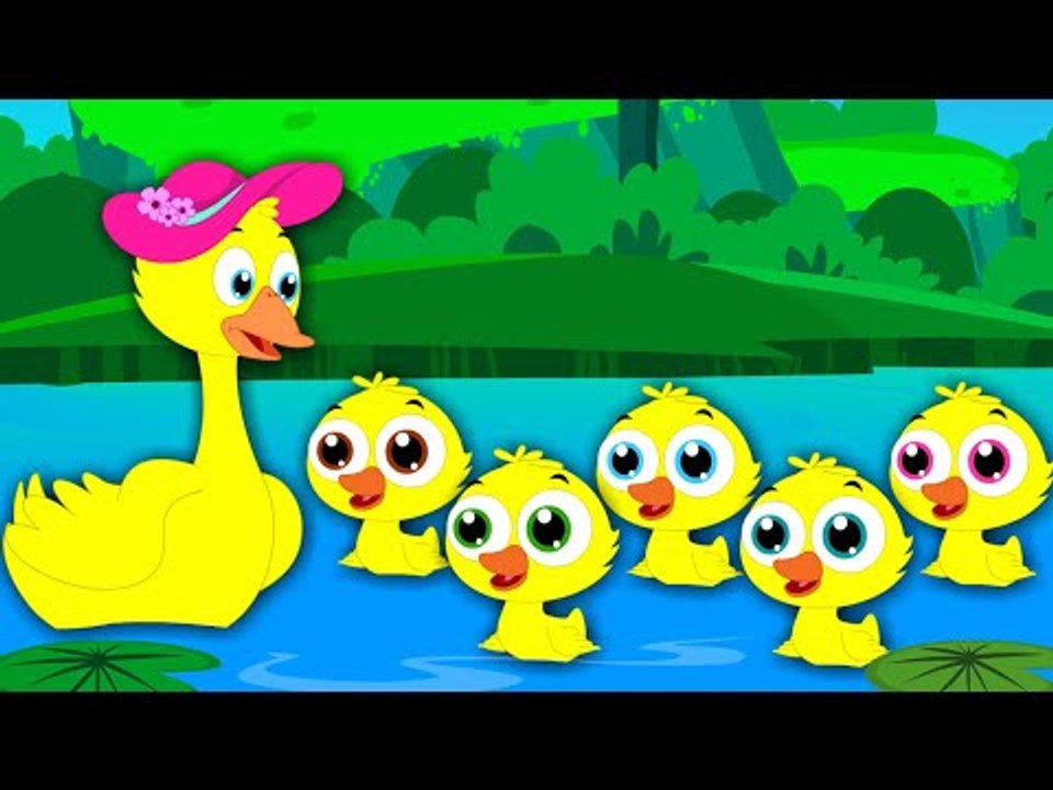 Five Little Ducks | Nursery Rhymes | Kids Songs | Baby Rhymes ...