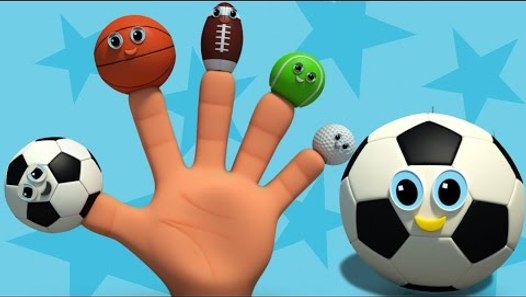 sports ball finger family | nursery rhyme | kids songs | baby videos ...