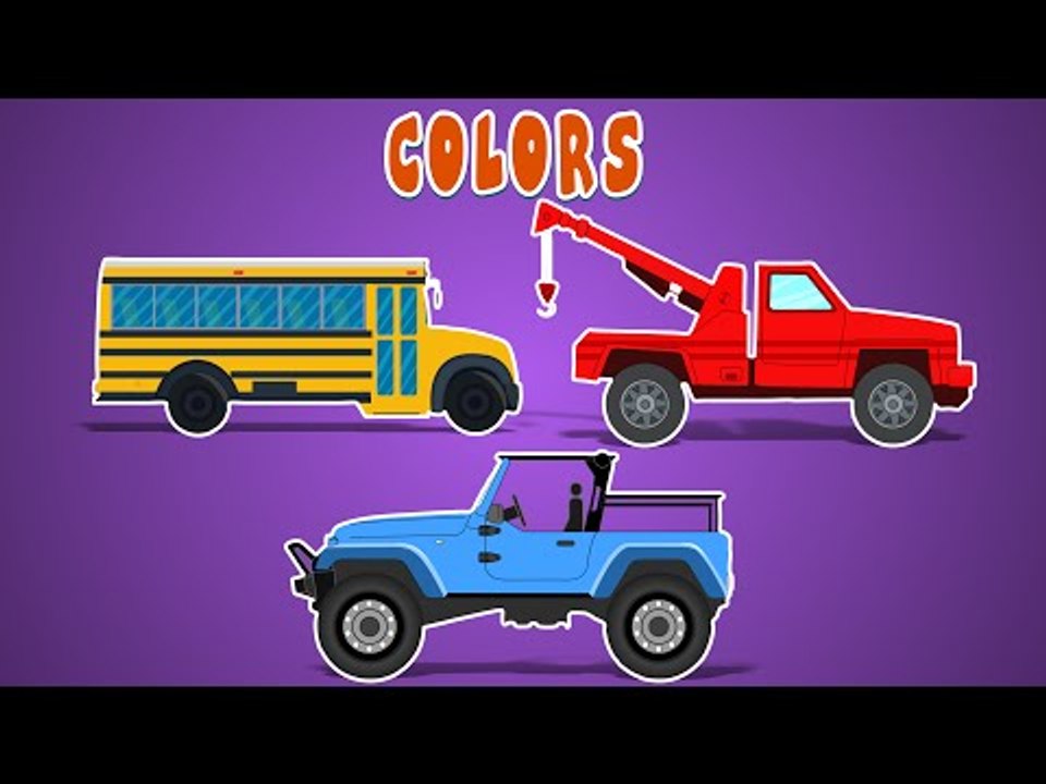 Street Vehicles | Learn Colors | Color Mix | Kids video - video Dailymotion