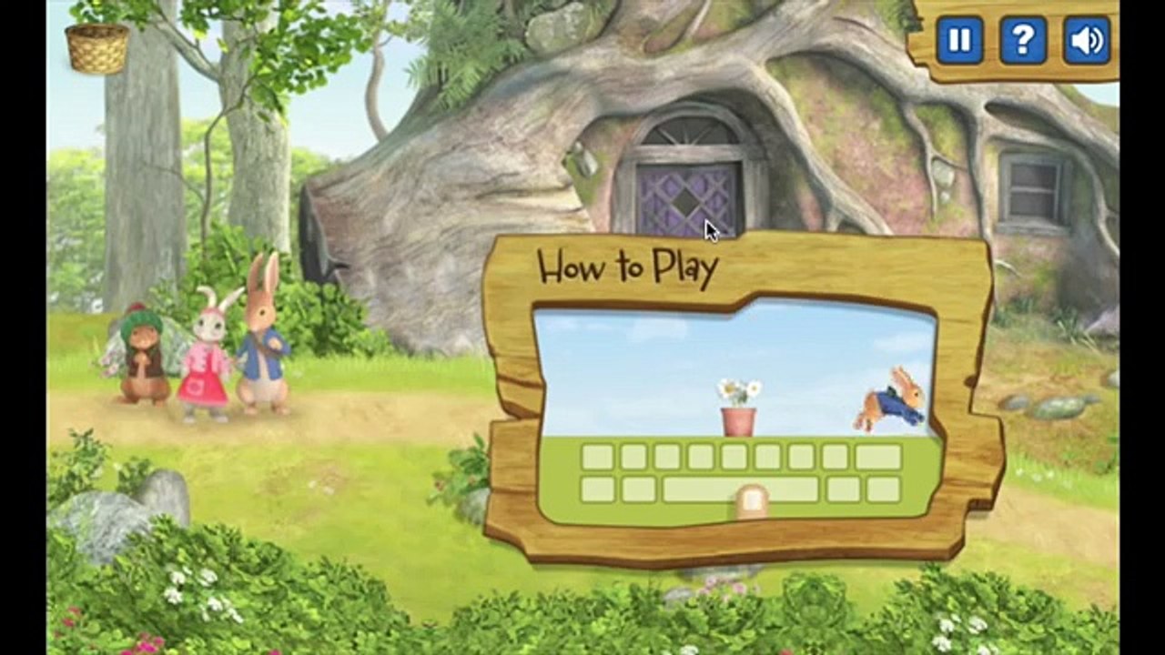 Peter Rabbit - Peter Rabbit Hop to it game - CBBC Kids games - video ...