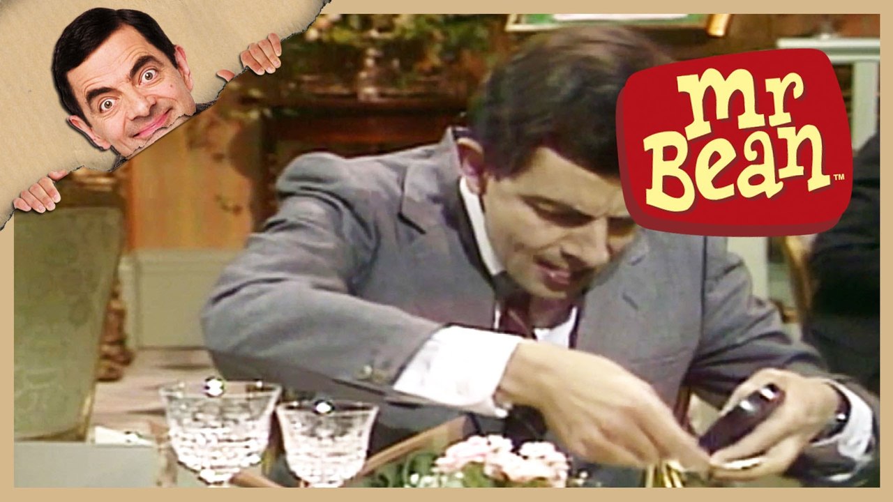 Mr Bean - Restaurant Etiquette - video Dailymotion