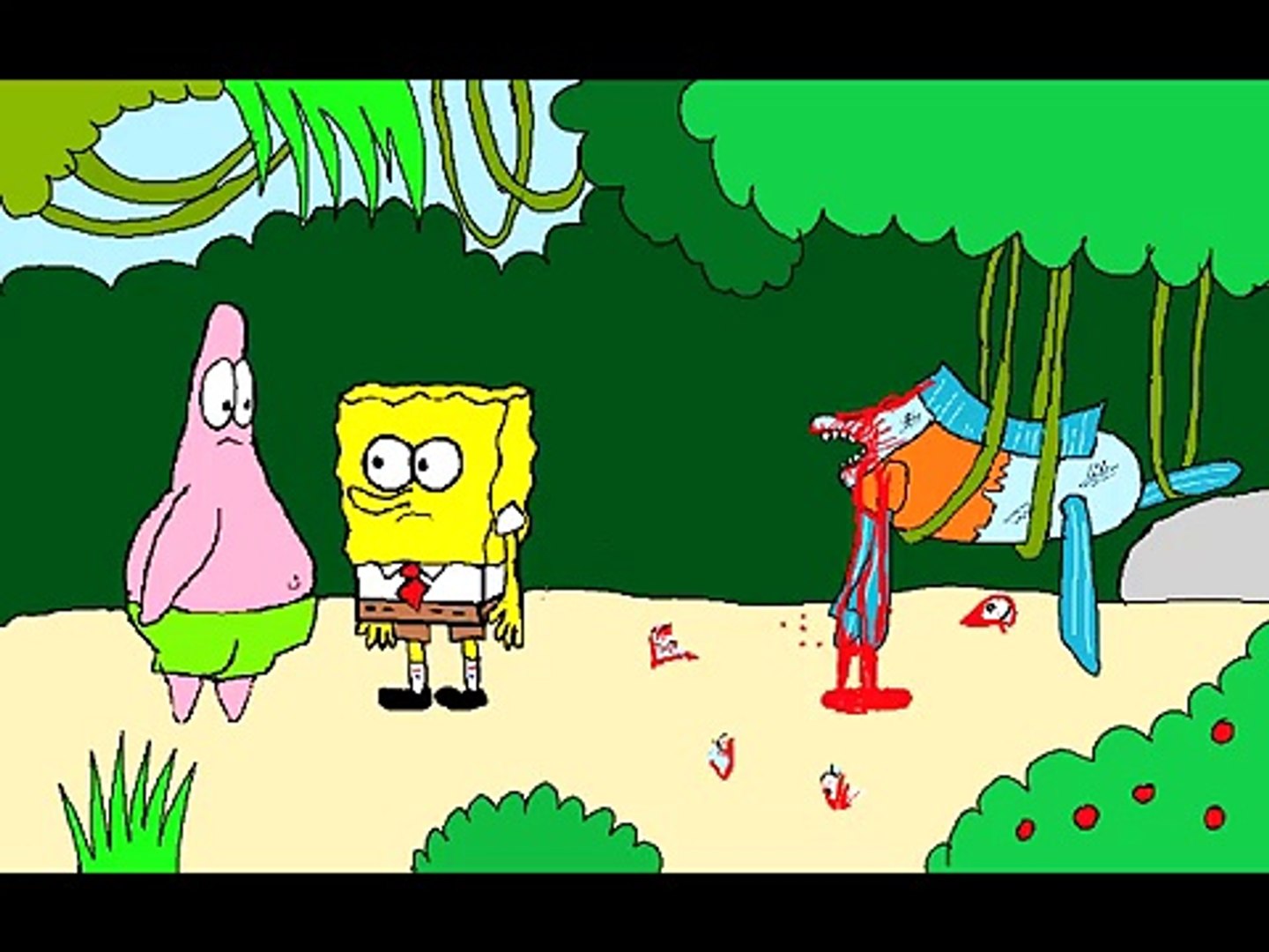 Zombie Spongebob And Patrick Spongebob Vs ZOMBIES 2