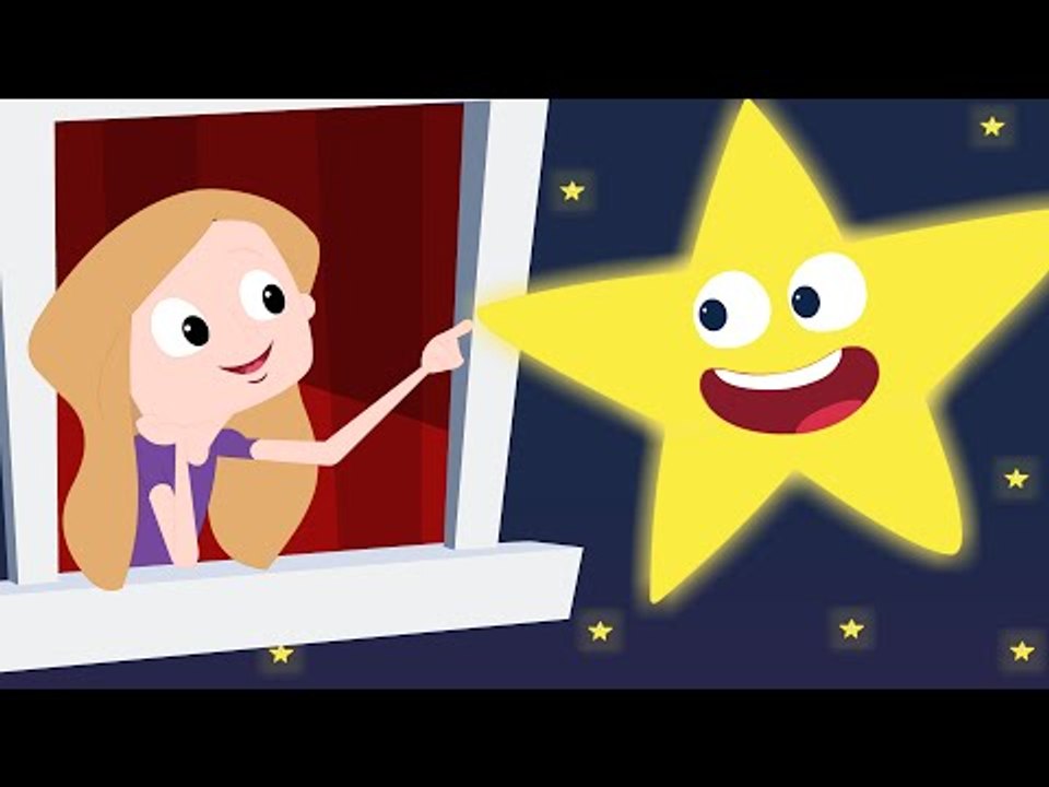 Twinkle Twinkle Little Star | Nursery Rhymes | zebra kids - video ...