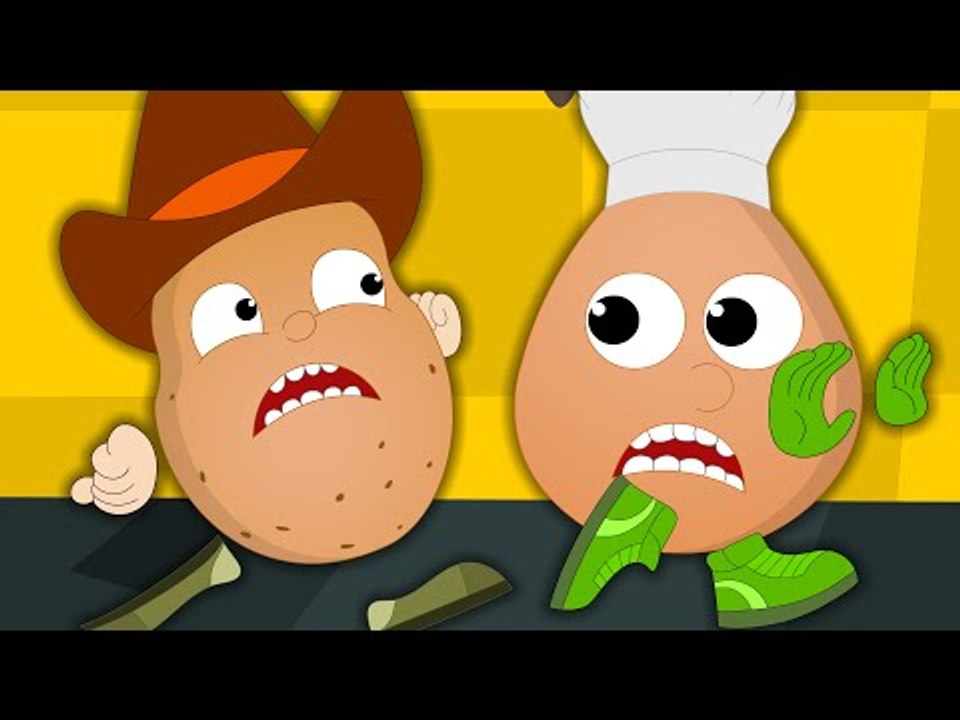 Potato Song | One Potato, Two Potatoes | Children's Songs And Nursery ...