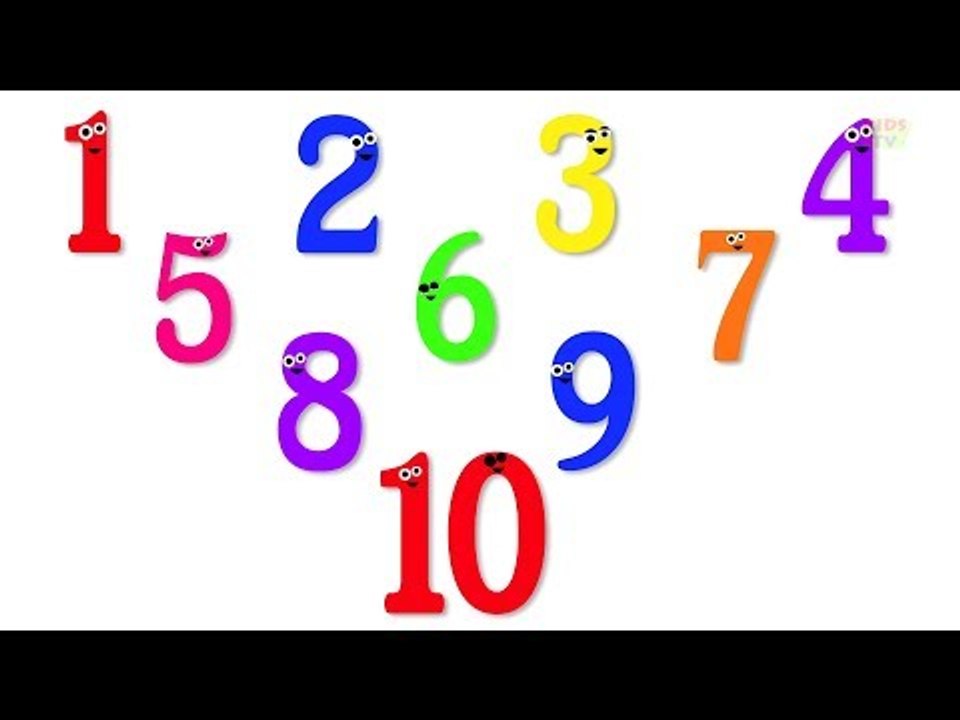 Numbers Song | Ten Little Numbers - video Dailymotion