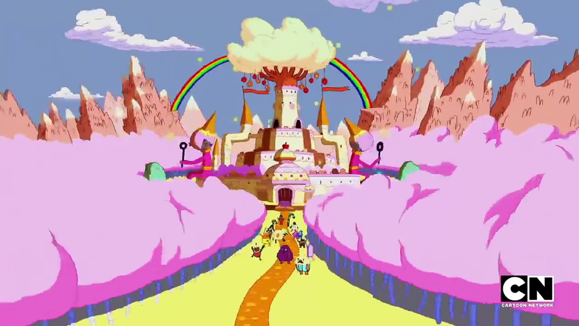 Adventure Time Background Candy Kingdom