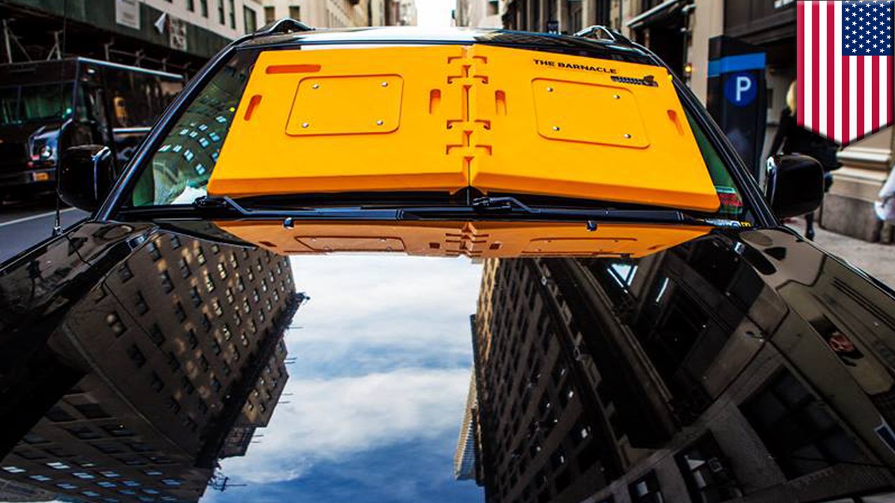 Barnacle windshield blockers might be replacing clunky parking boots ...