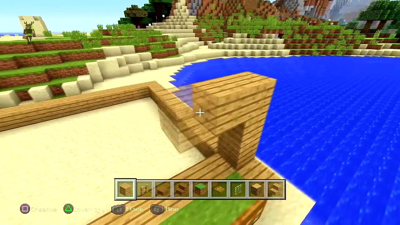 Minecraft_ How To Build A BEACH House Tutorial (Simple & Easy Small ...