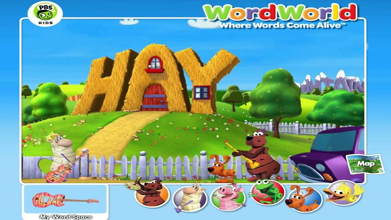 Word Game - WordWorld - PBS Kids - Dailymotion Video