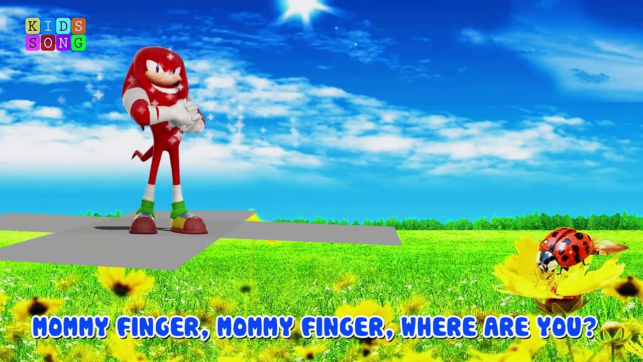 Sonic finger family - nursery rhme for kids - Vidéo Dailymotion