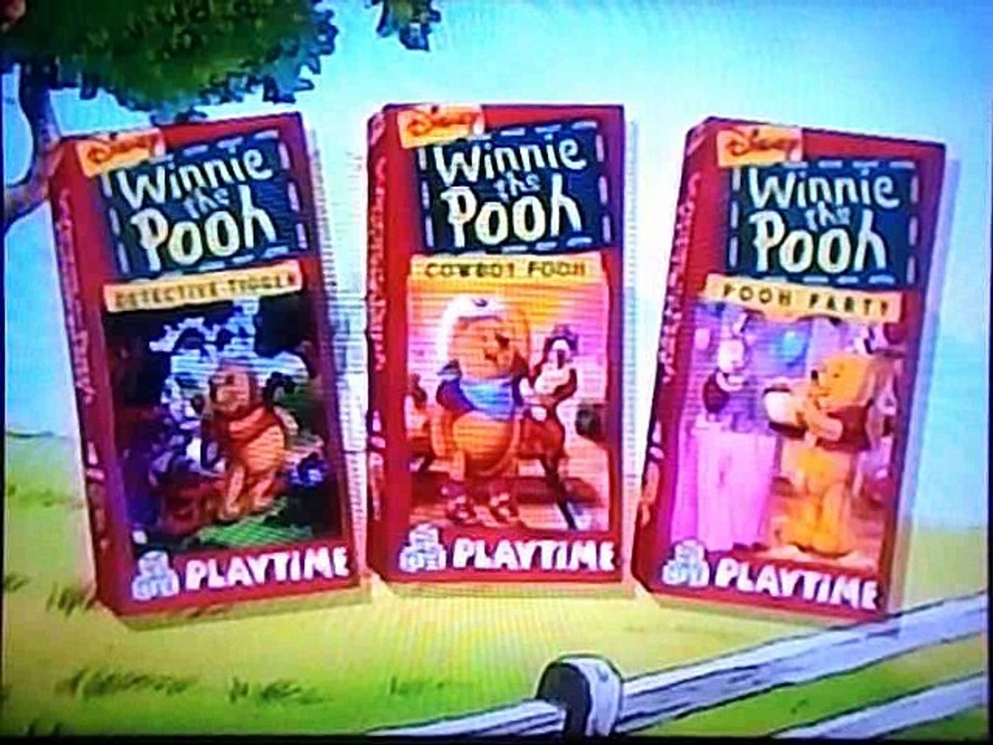 Winnie The Pooh Playtime Pooh Party Vhs Video Tape