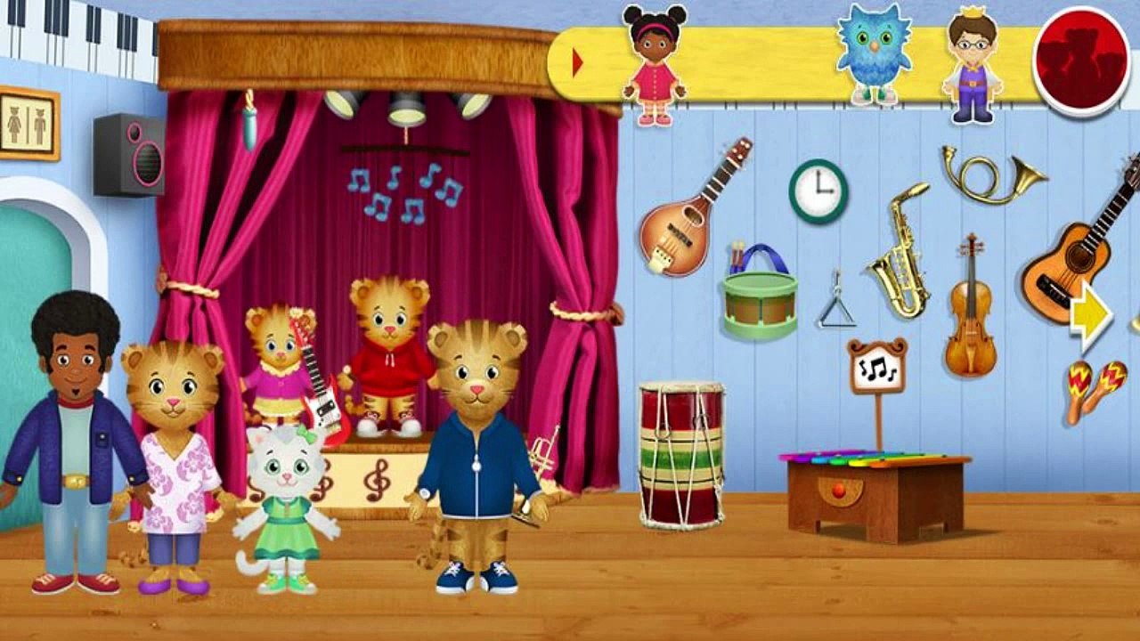 Daniel Tigers Neighborhood - Music Shop - Daniel Tiger Games - PBS Kids ...