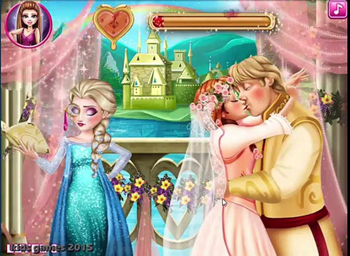 Elsa And Anna Kiss 1380