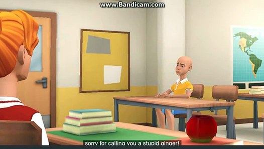 Caillou(Gayloo) Calls Miss Martin a Ginger/Grounded(Plotagon Edition ...