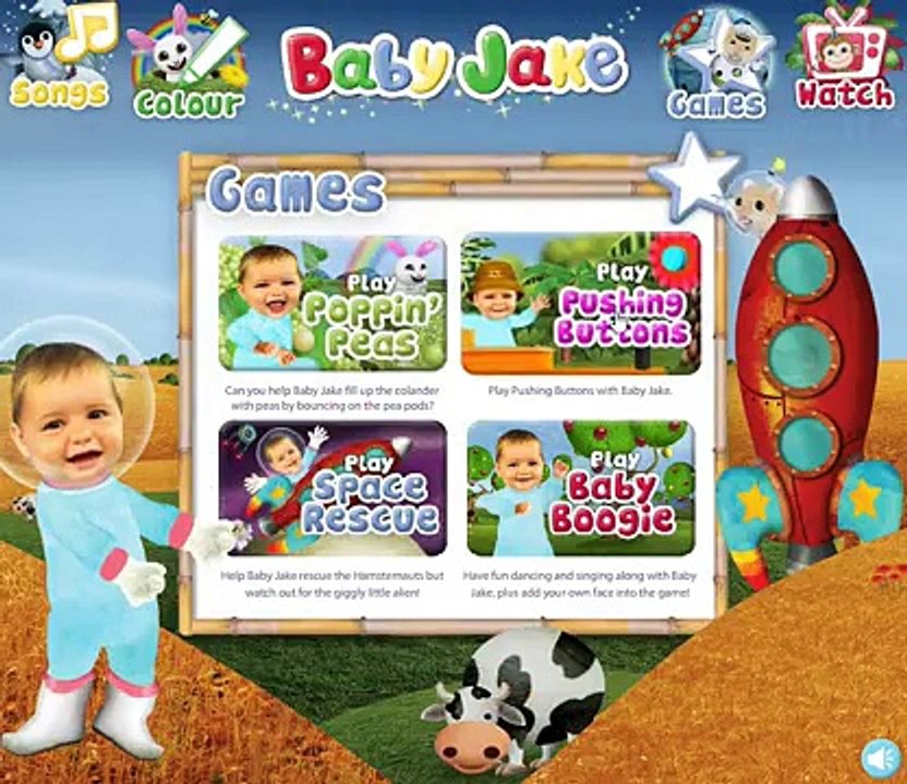 Baby Jake Space Rescue - Pushing Buttons - Baby Boogie Games!! Baby ...