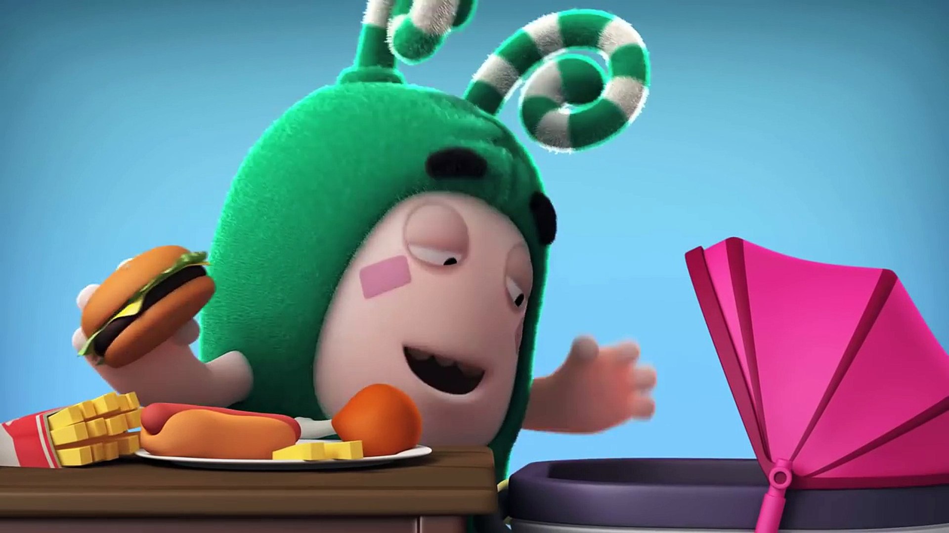 Baby Zeepaardje Cartoon