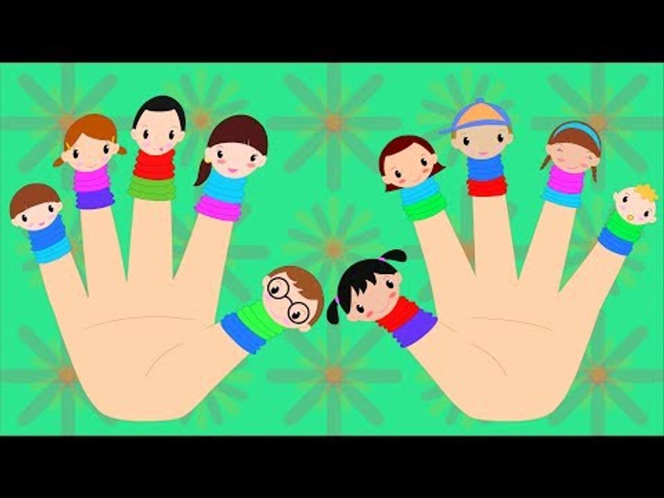 Ten Little Fingers Nursery Rhyme with lyrics - video Dailymotion