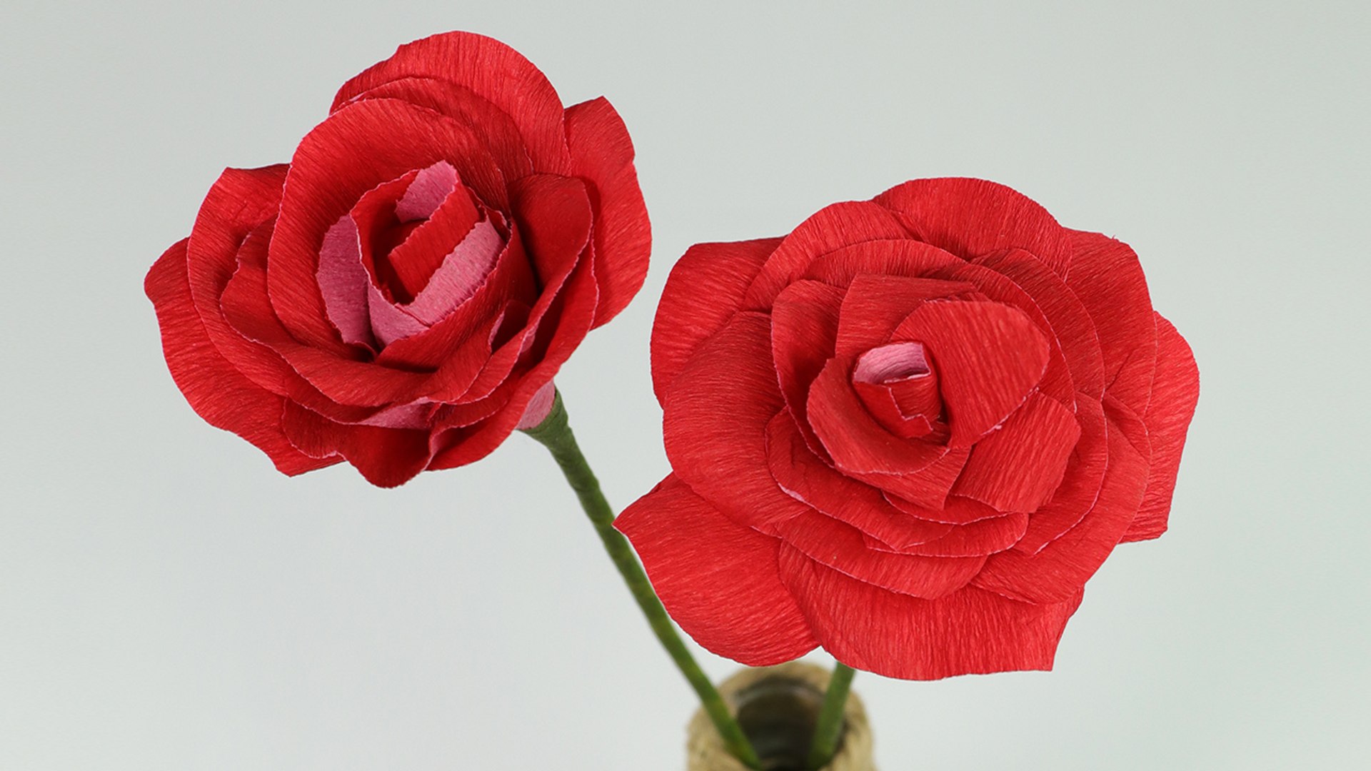 How To Make Easy Paper Rose Flowers Step By Step