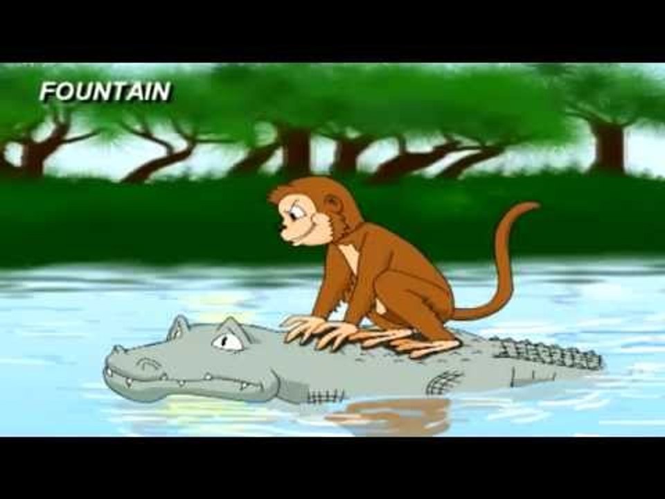 The Monkey & The Crocodile - Tale Toons - Kannada - video Dailymotion