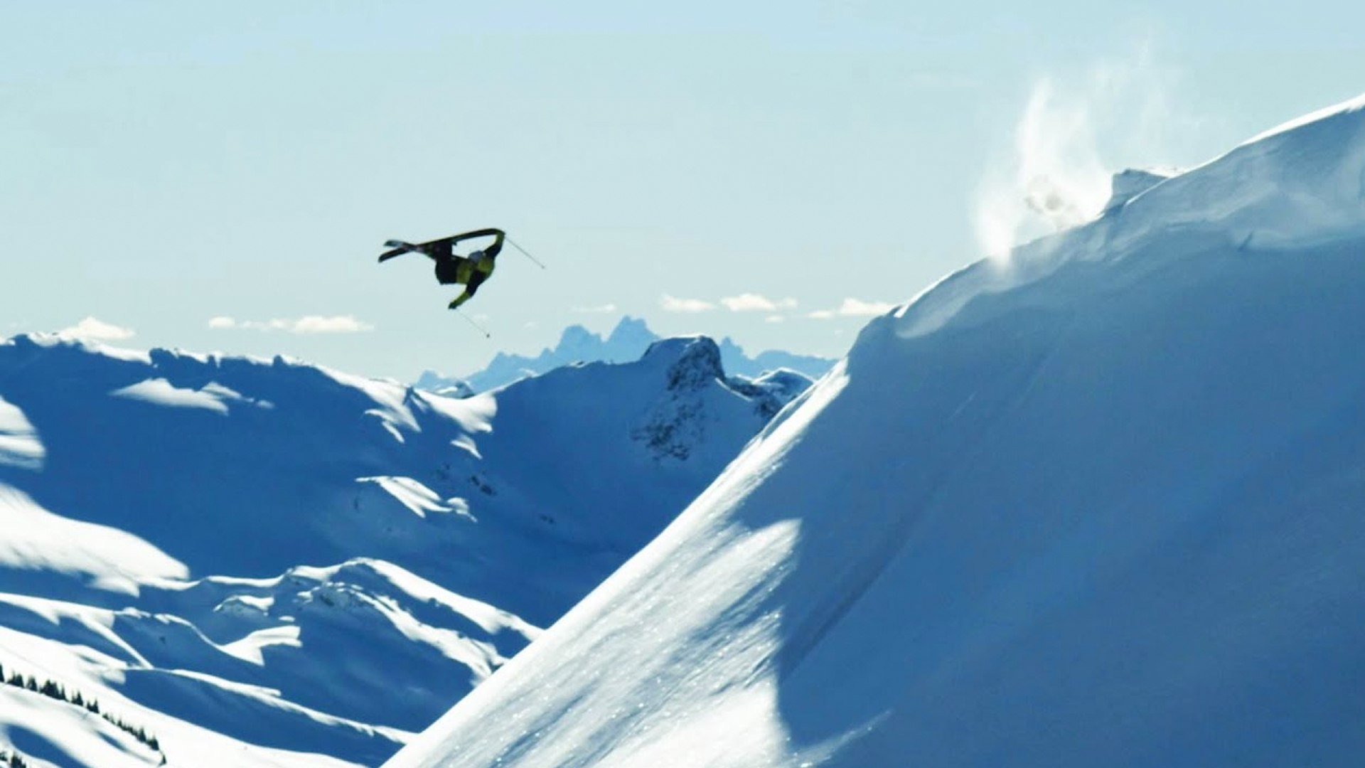 Sean Pettit Skiing Wallpaper