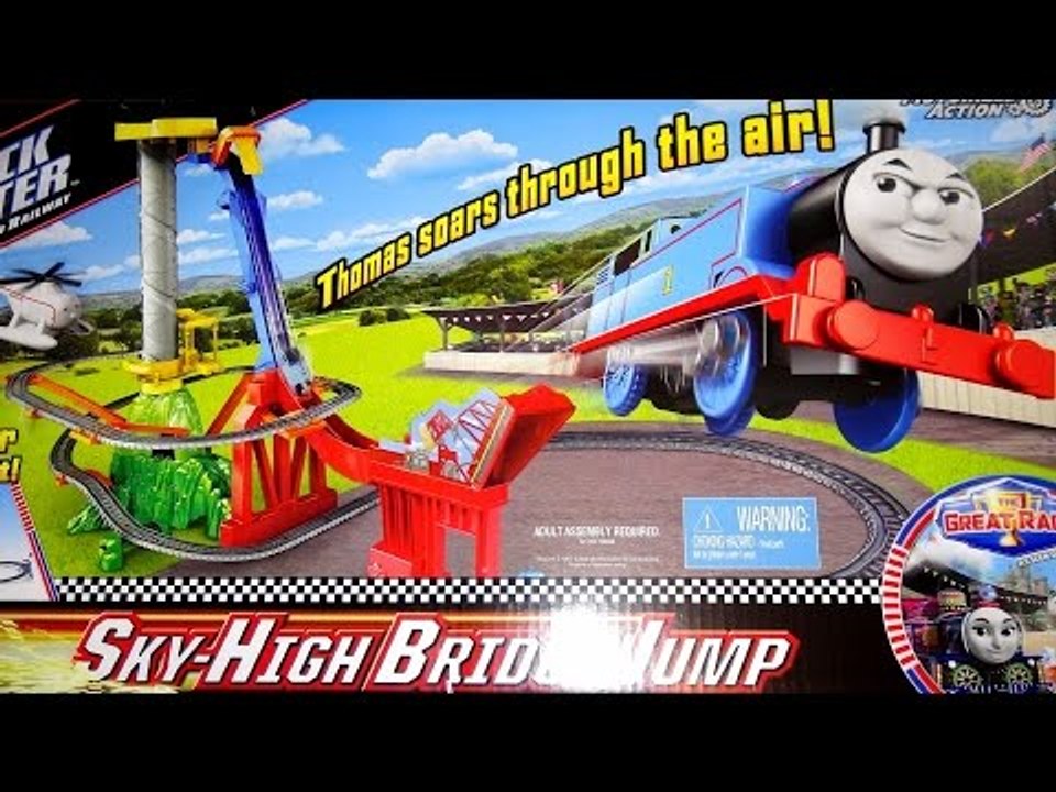 Thomas and Friends Track Master Sky High Bridge Jump Unboxing and ...