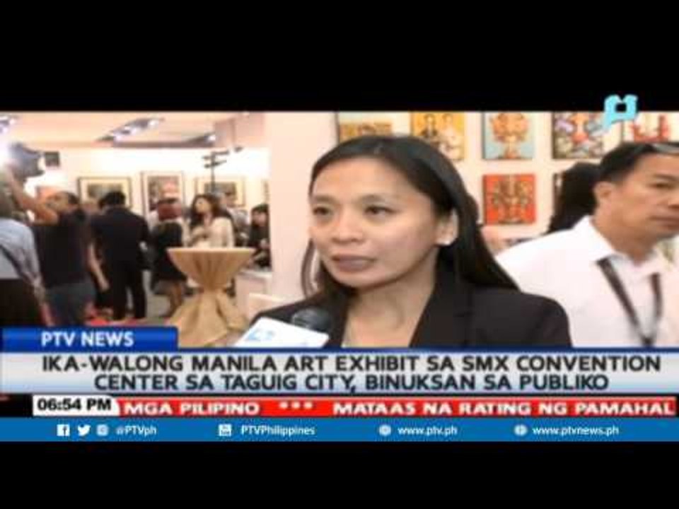 Ika-walong Manila Art Exhibit sa SMX Convention Center sa Taguig City ...