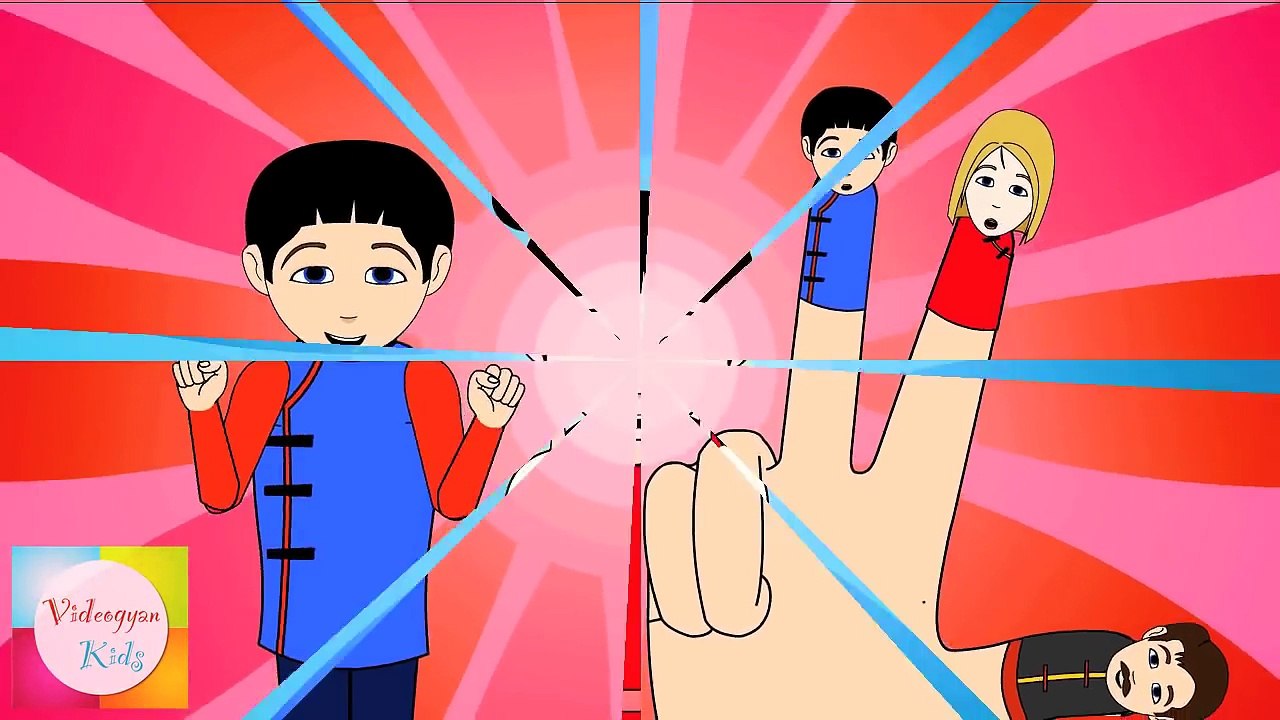 Chinese Finger Family | Chinese Family Fingers | Nursery Rhymes for ...