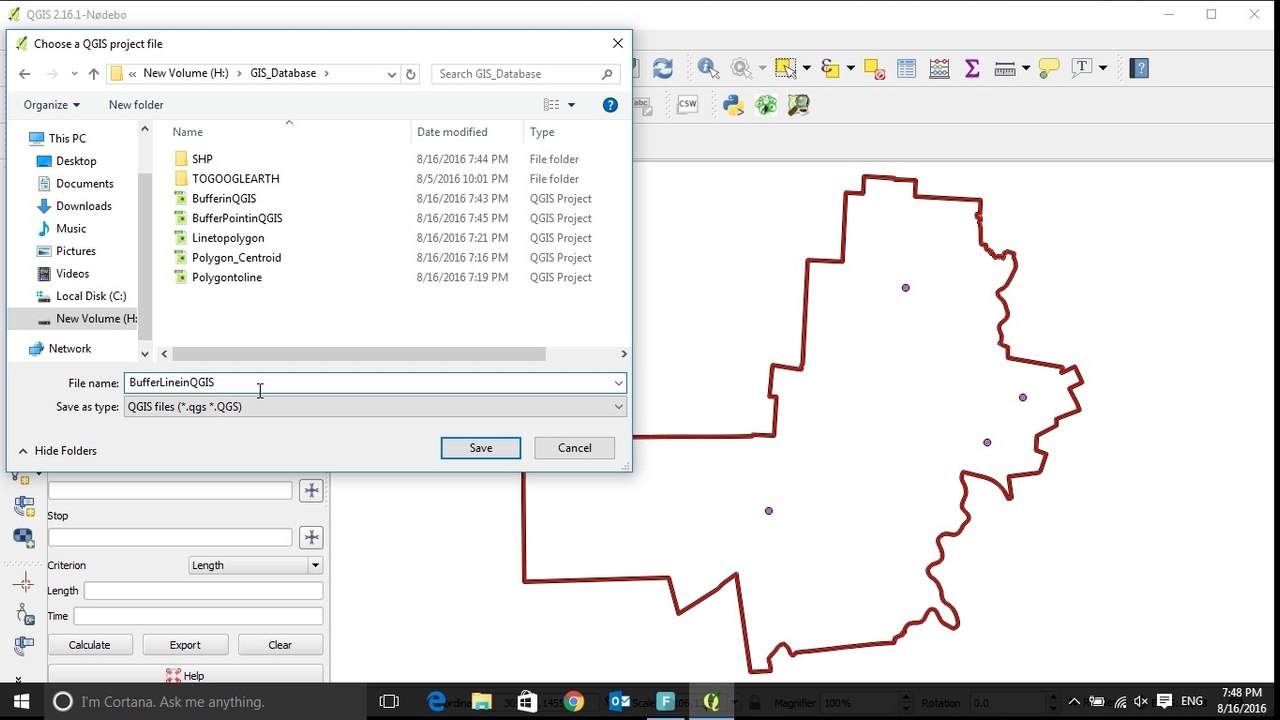 QGIS Tutorial: How to create Line buffer in QGIS 2017 - video Dailymotion