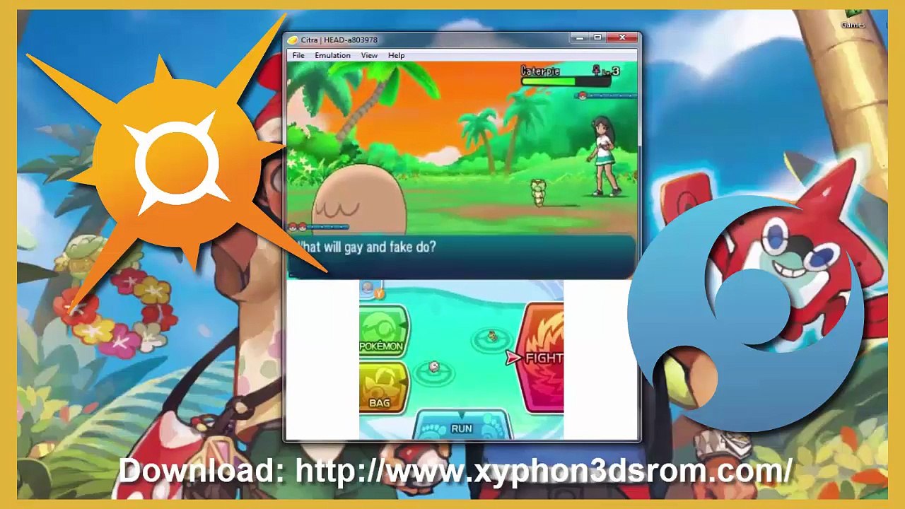 Pokémon Sun and Moon Download link Emulator Citra PC + 3DS ROMS - video ...