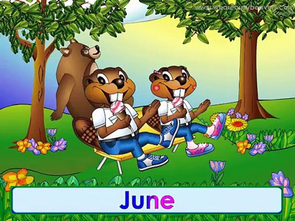 The Calendar Song - (HD) Learn Days of the Week + Months of the Year ...