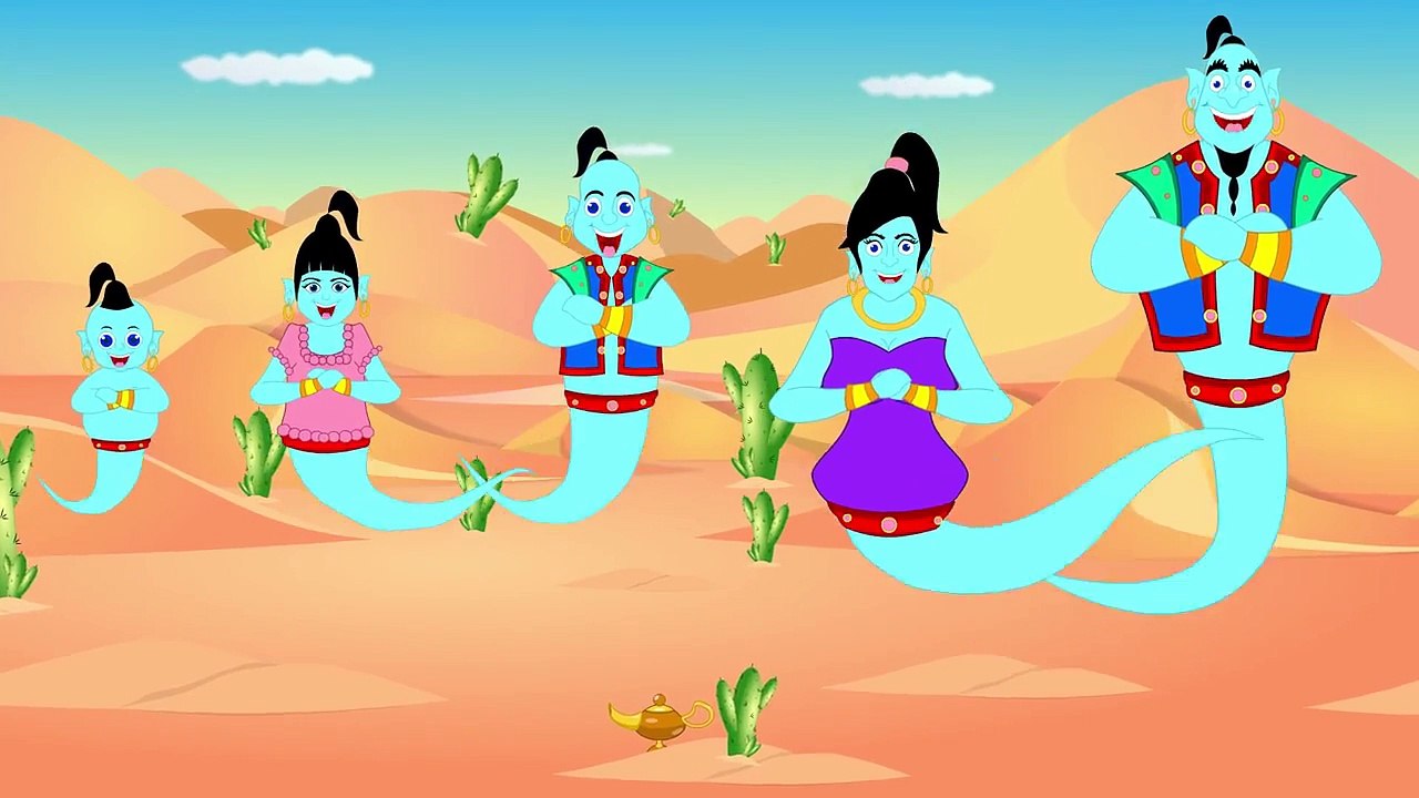 Genie Finger Family | Aladdin Genie Finger Family Song Lyrics And Many ...