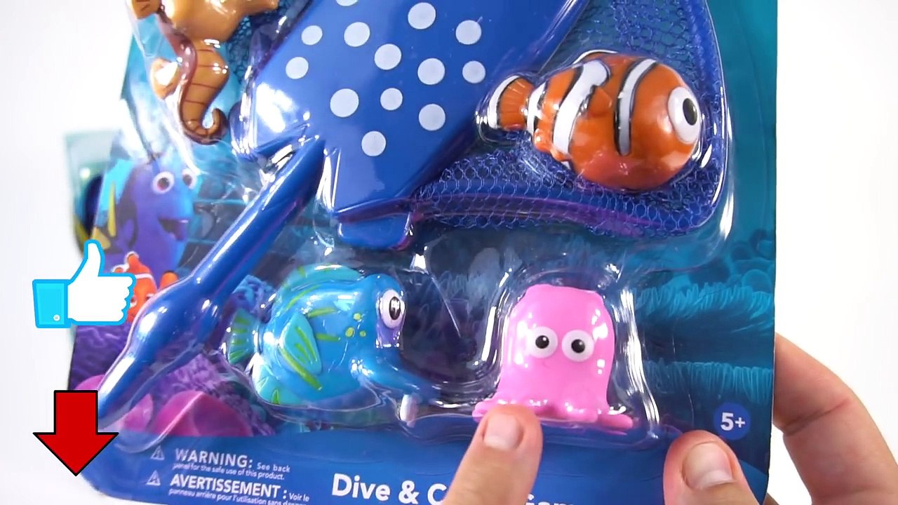 FINDING DORY SWIMMING FISH TOYS IN THE POOL OR TUB NEMO MARLIN MR RAY ...