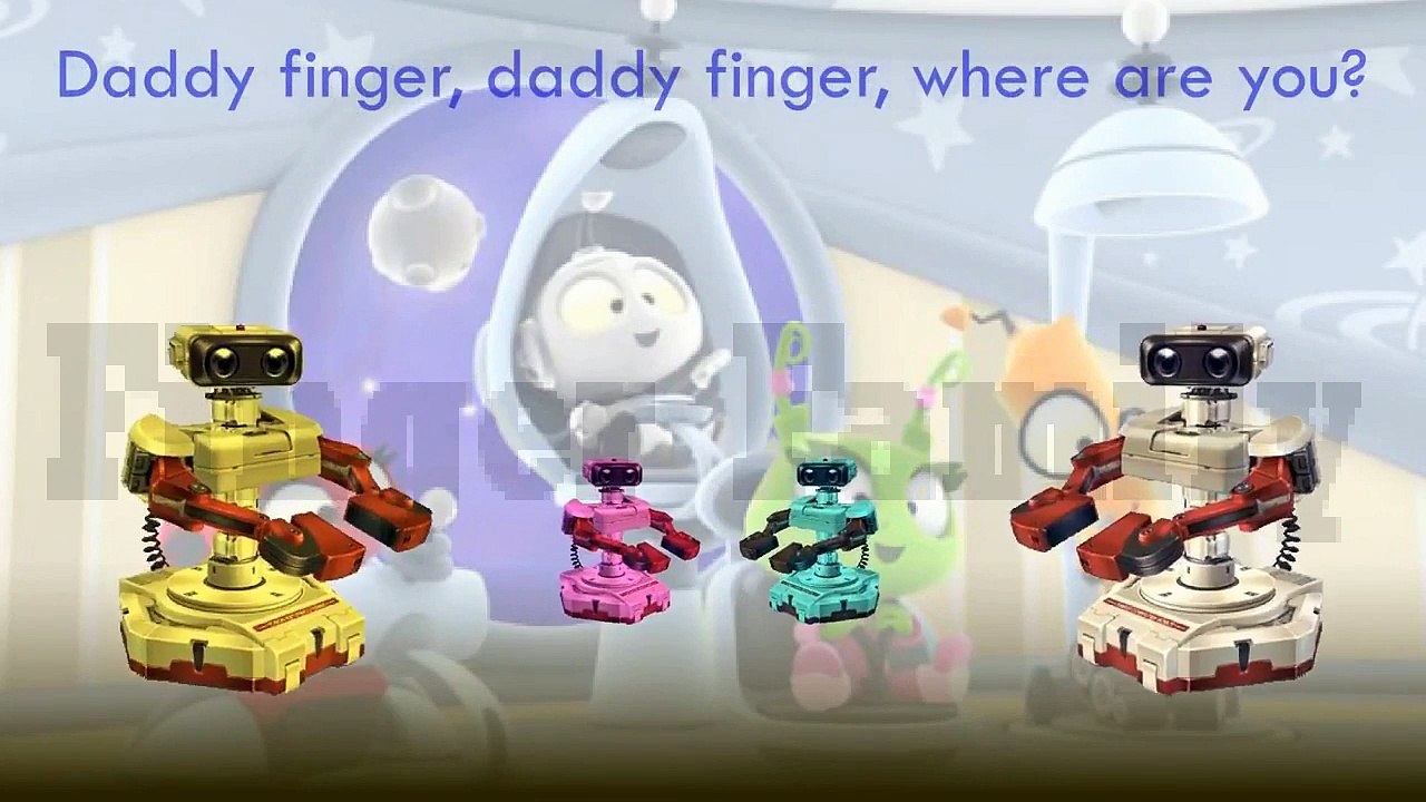 ROB The Robot Finger Family Song Daddy Finger Nursery Rhymes Ema Orbit ...