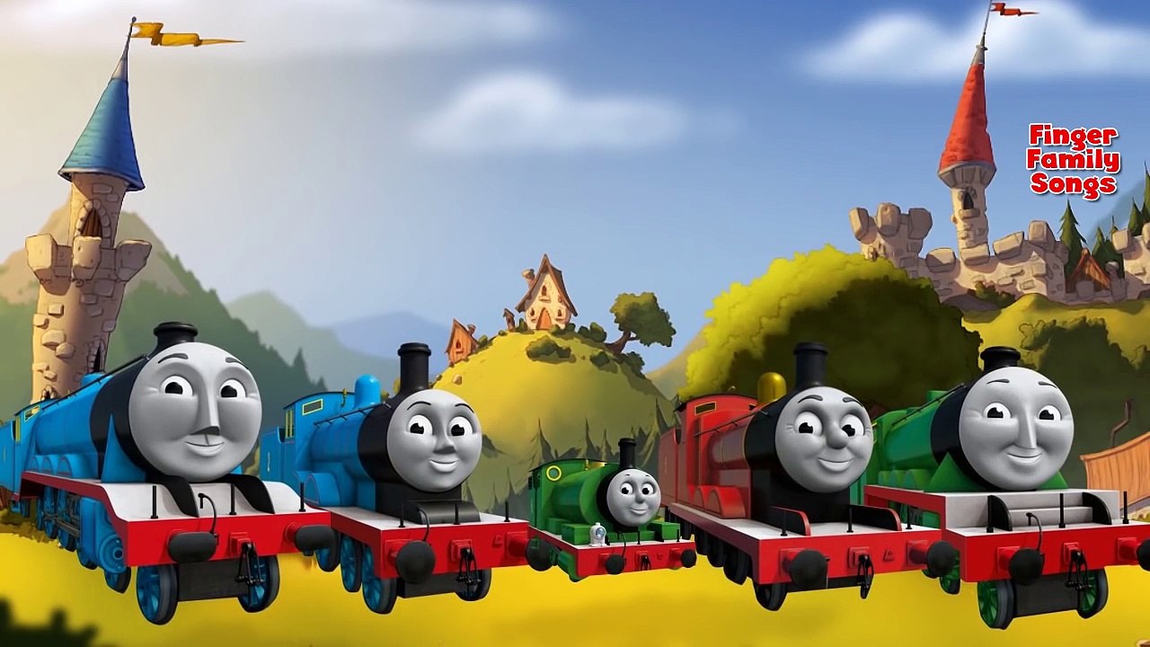 Thomas Train Finger Family Rhymes | Thomas Train & Friends Finger ...