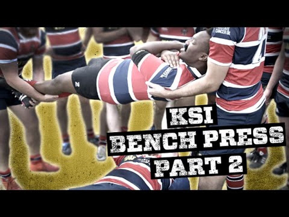 Kings College London BENCHPRESS KSI: Rule'm Sports - video Dailymotion