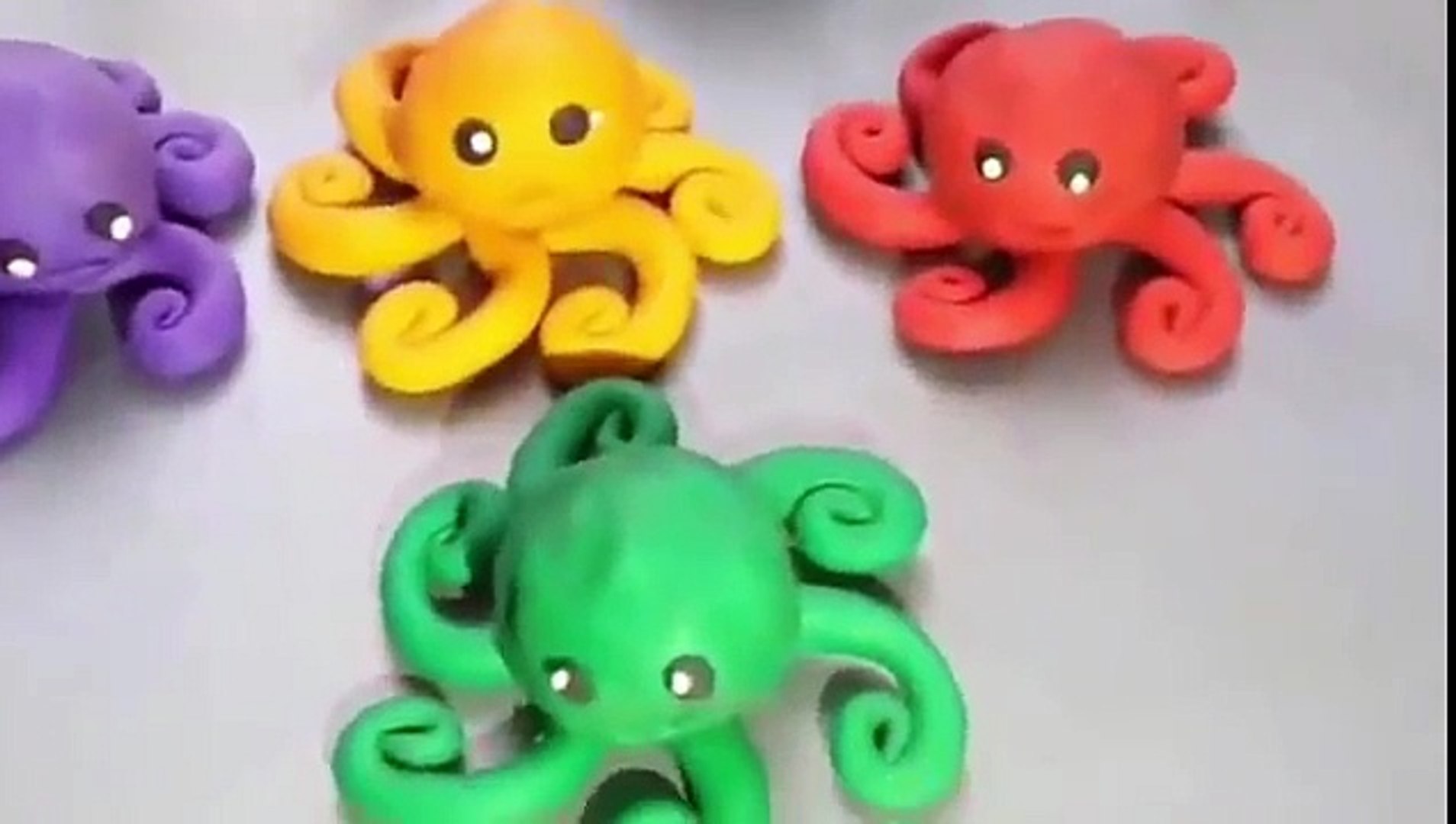 Modèle De Pattes De Poulpe Pate Fimo Pieuvre | TikTok