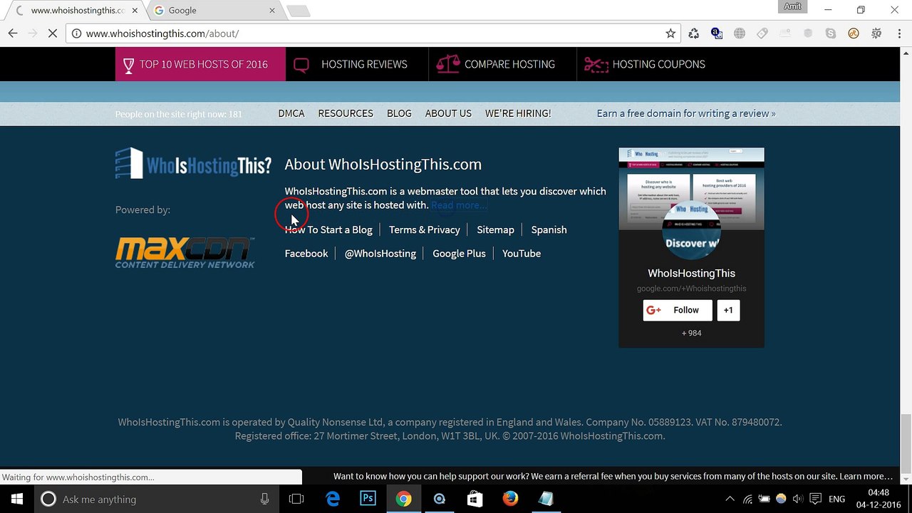 How To Find Web Hosting Company of a Website ? - video Dailymotion