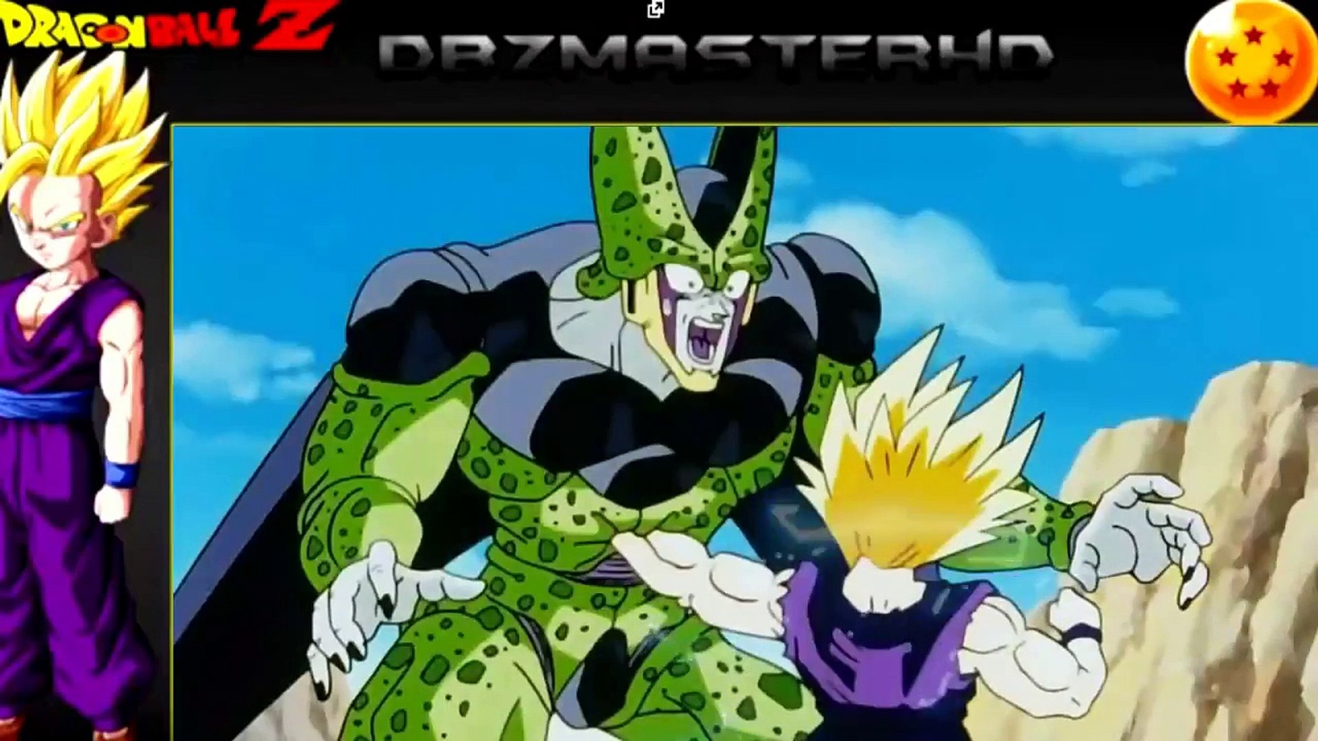 Dragon Ball Z Gohan Super Saiyan 2 Vs Cell