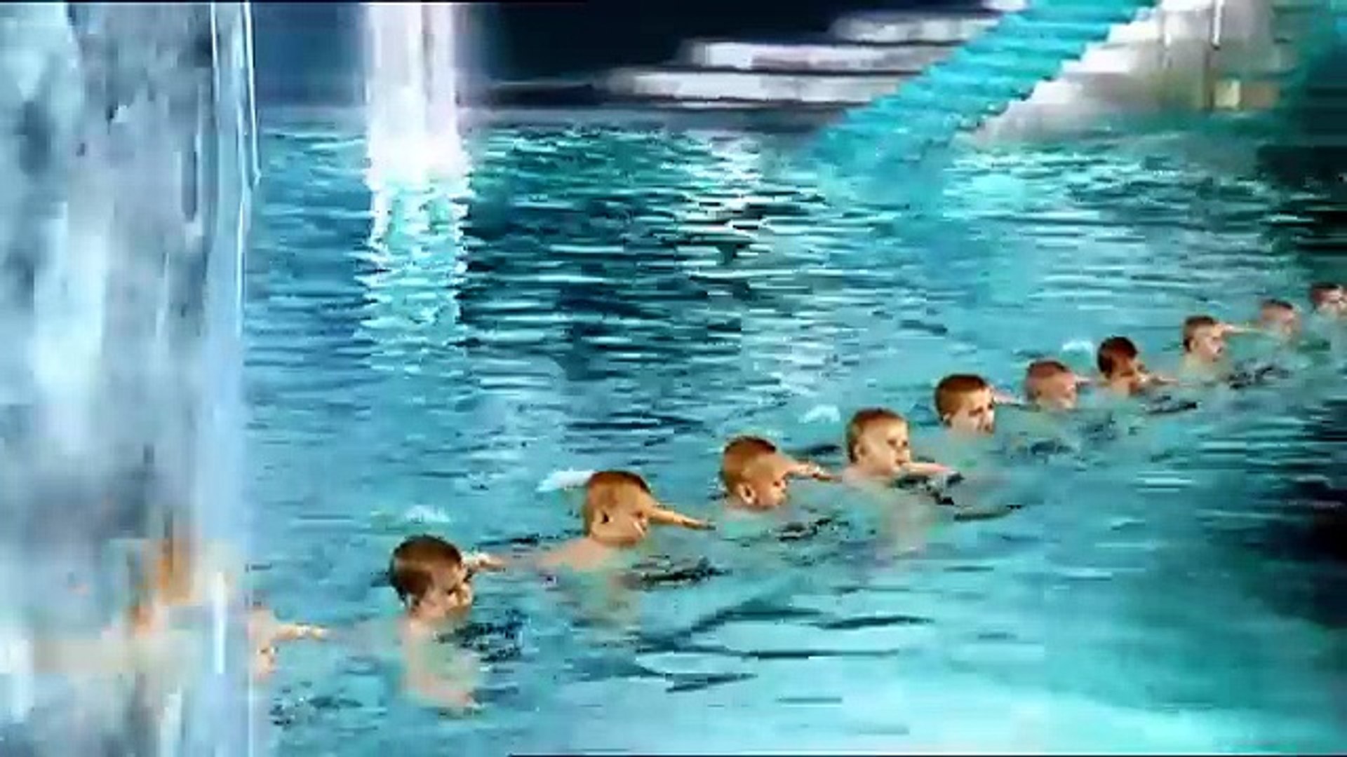 Water Babies Evian Commercial Angel Branding Evian Is One Of The