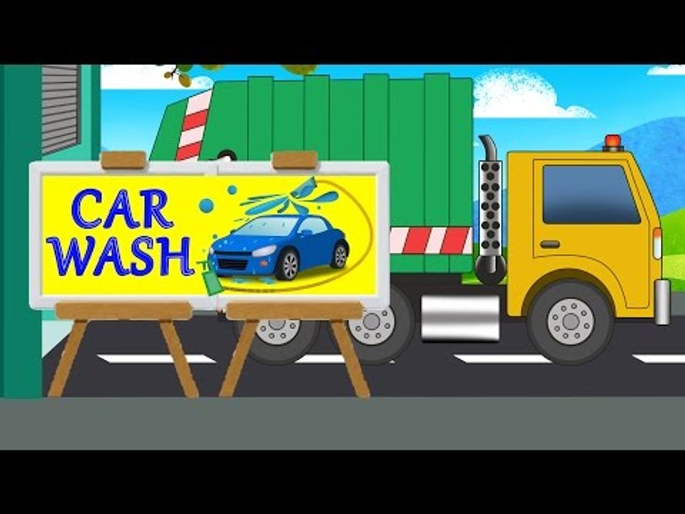 Garbage Truck Wash | Car Wash - video Dailymotion