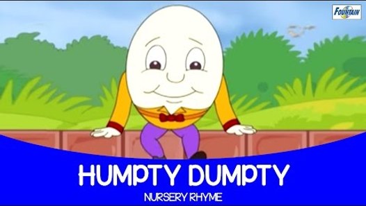 Humpty Dumpty - Nursery Rhyme for children with lyrics - video dailymotion