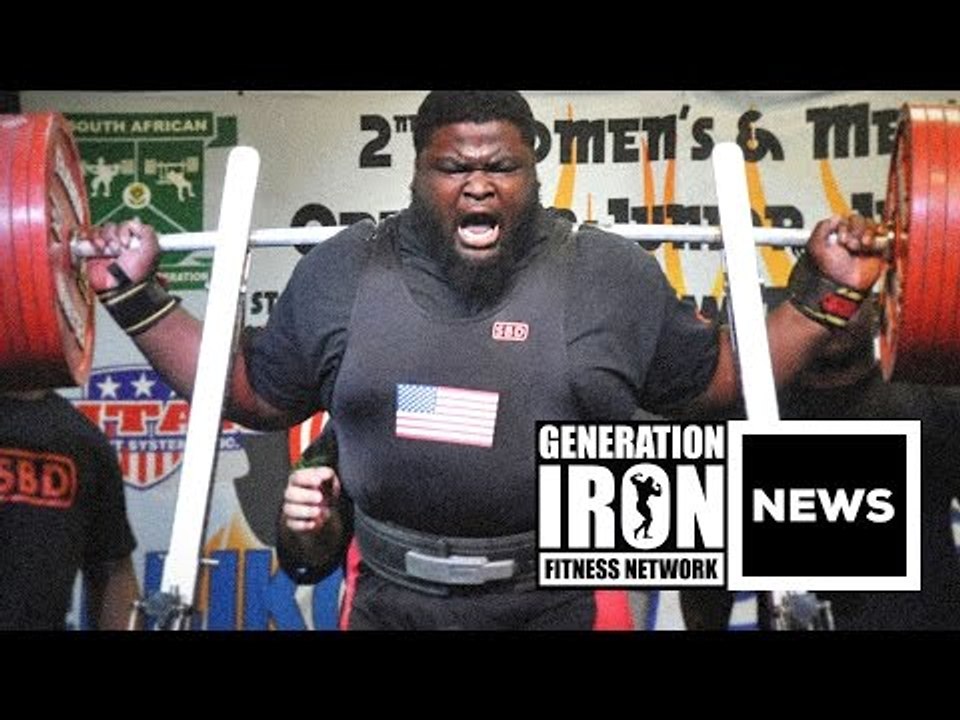 Powerlifter Ray Williams Shatters Raw Squat Record At 966 lbs! | GI ...