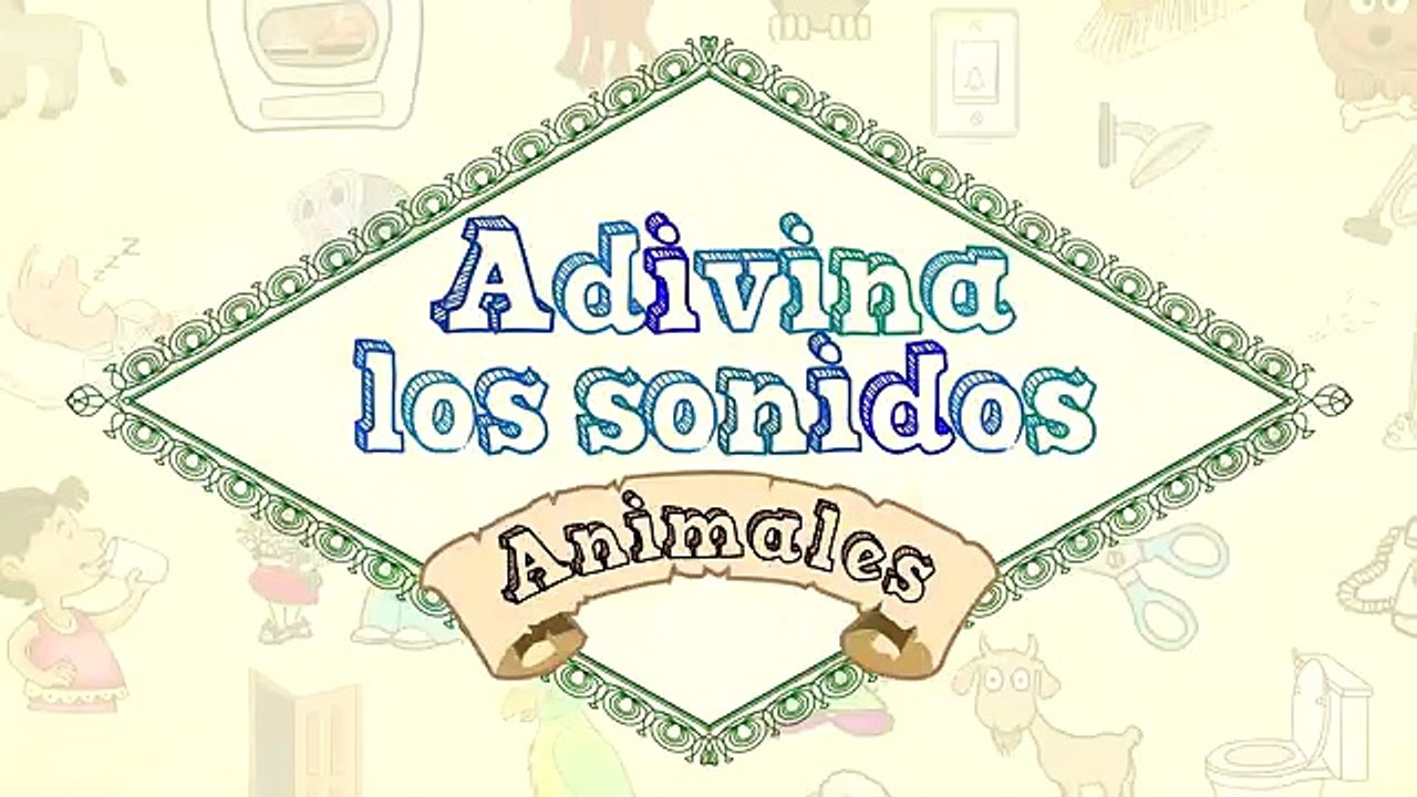 Adivina los Sonidos de Animales 1 - Juego para niños - Dailymotion Video