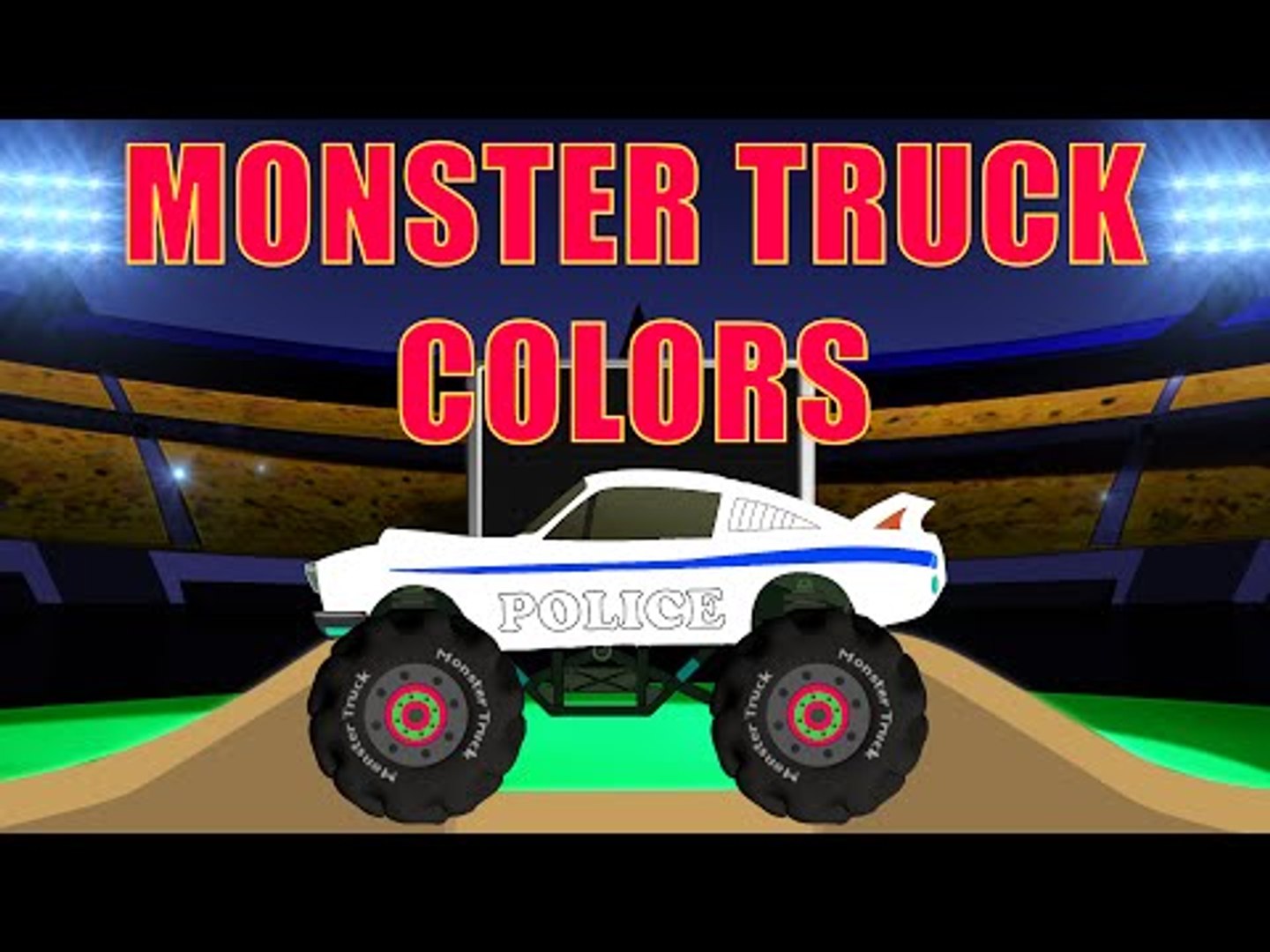 Monster Truck Pictures To Color