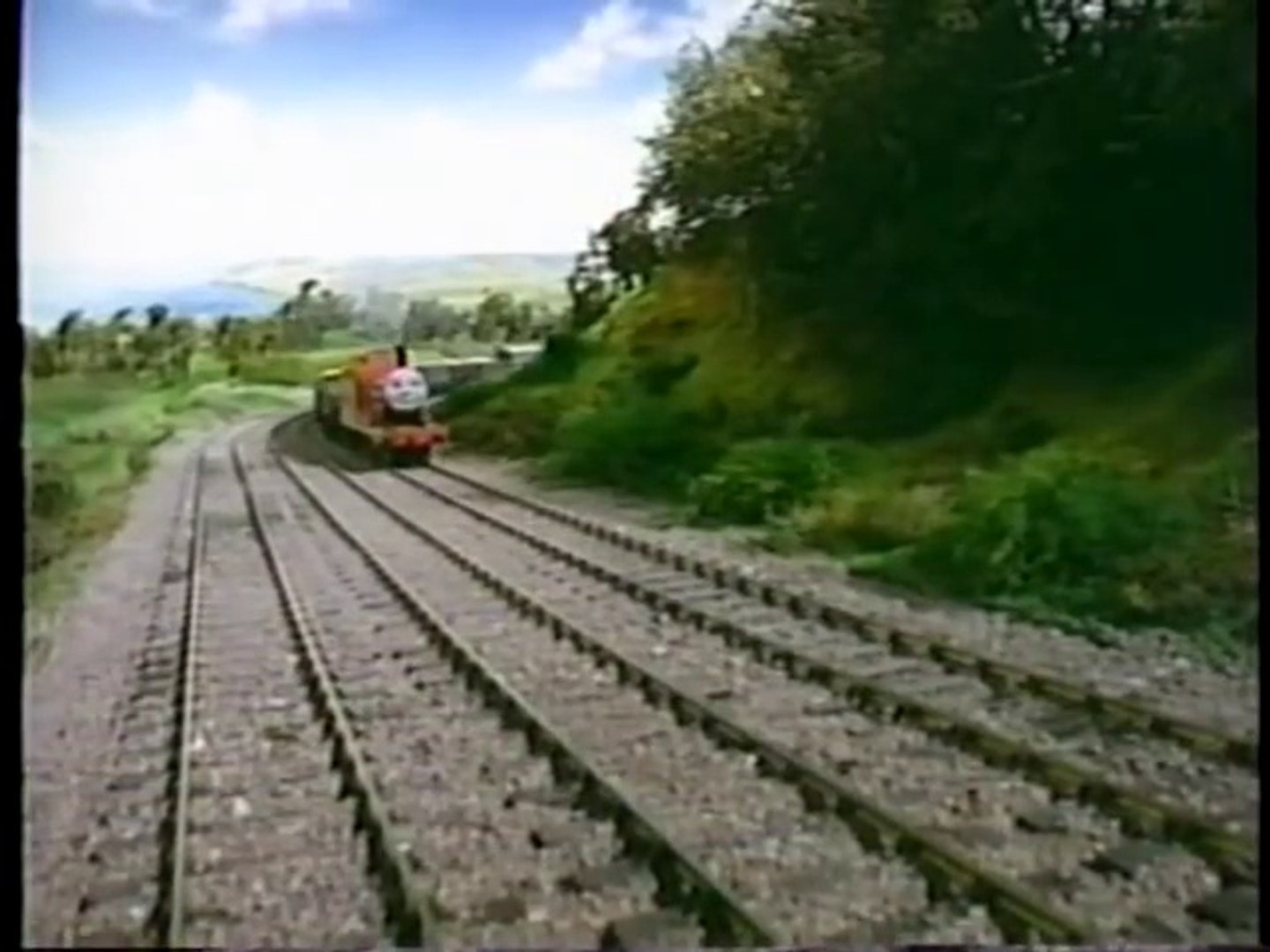 Thomas The Tank Engine James In A Mess