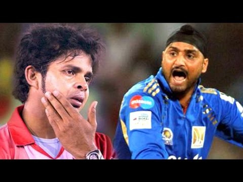 Harbhajan Slapping Sreesanth Incident In IPL 8 - Fights Between Players ...