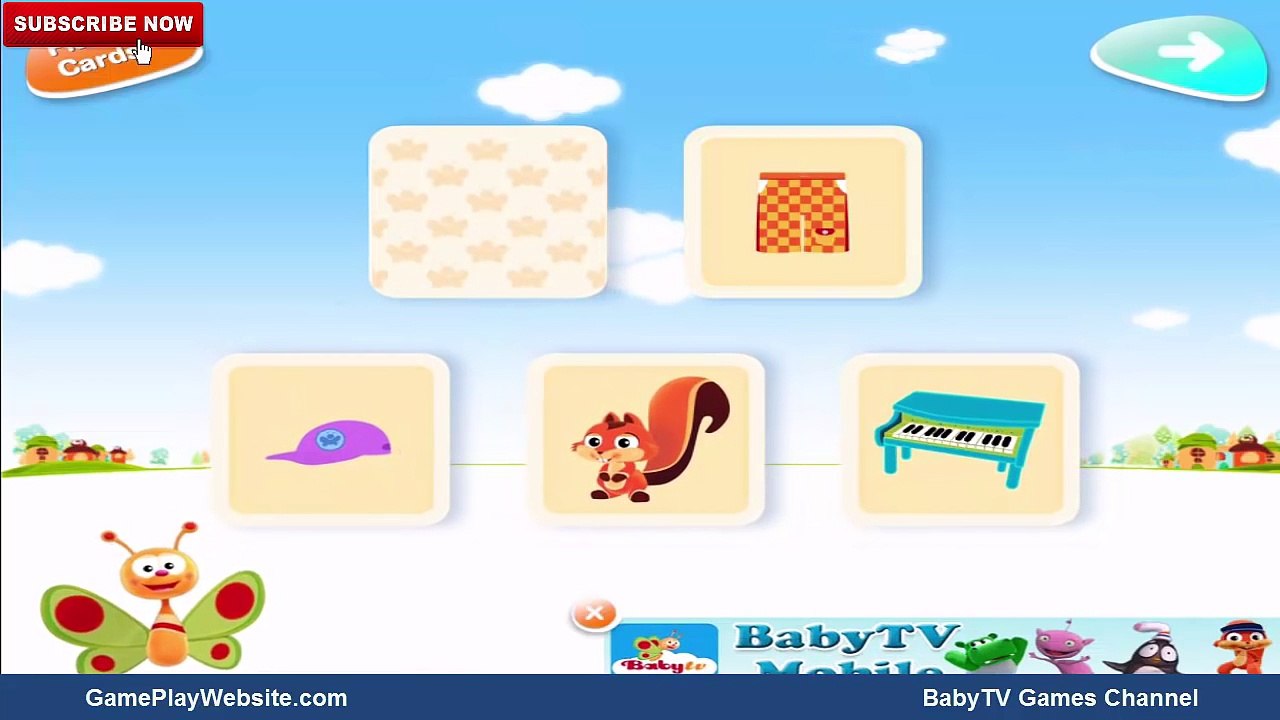 BabyTV Games - First Words Flash Cards Learning Educational iOS Game ...