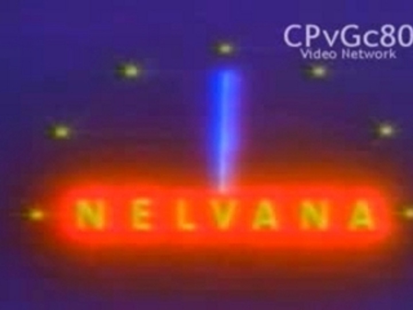 Nelvana Neon Polar Bear Logo