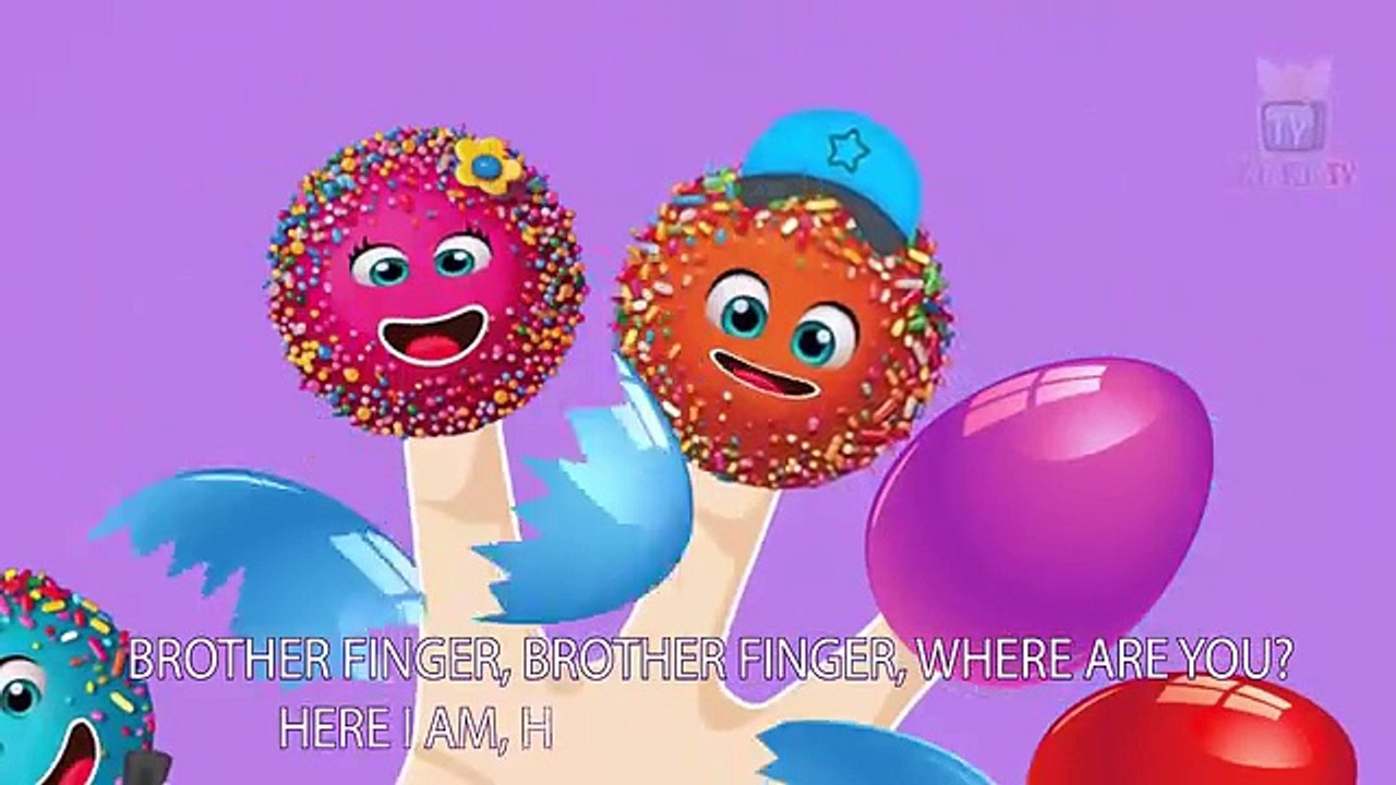Cake Pop Finger Family Collection | Top 10 Finger Family Songs ...